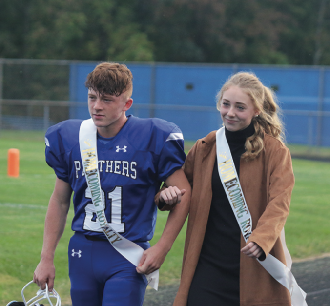 The rest of the Panther Homecoming Court - Hancock News