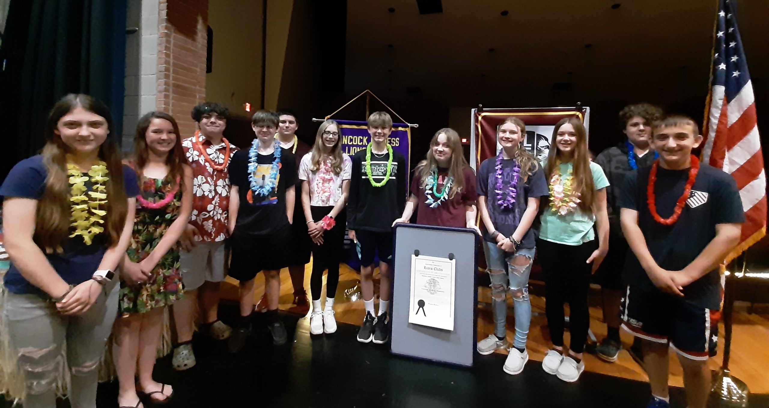 Hancock LEO Charter Club called to order - Hancock News