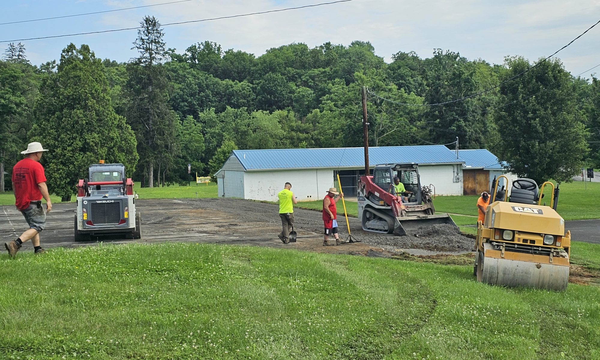Have a ball! New courts in place for outdoor fun - Hancock News