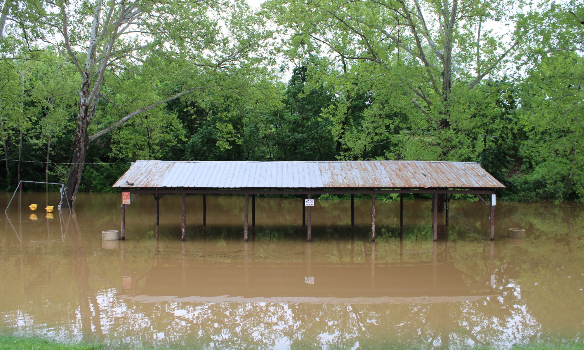 Local streams flood as Potomac fills up - Hancock News