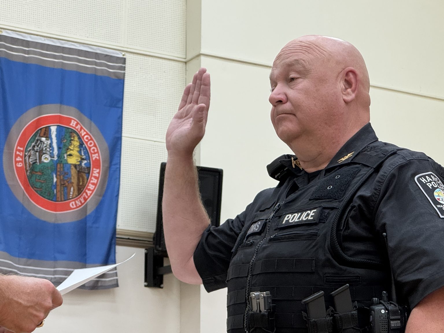 Allan Thomas is Hancock’s new police chief - Hancock News