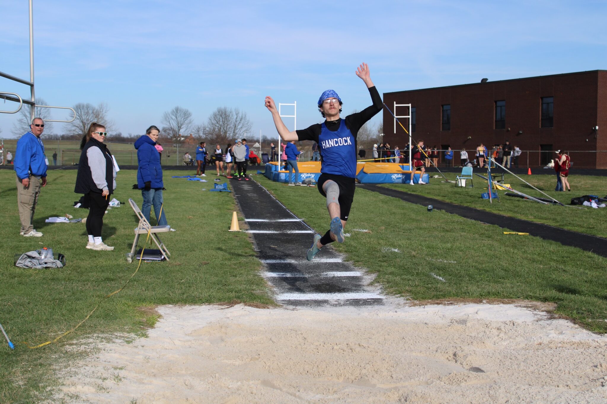 Hancock Track team hits the ground running in first two meets - Hancock ...